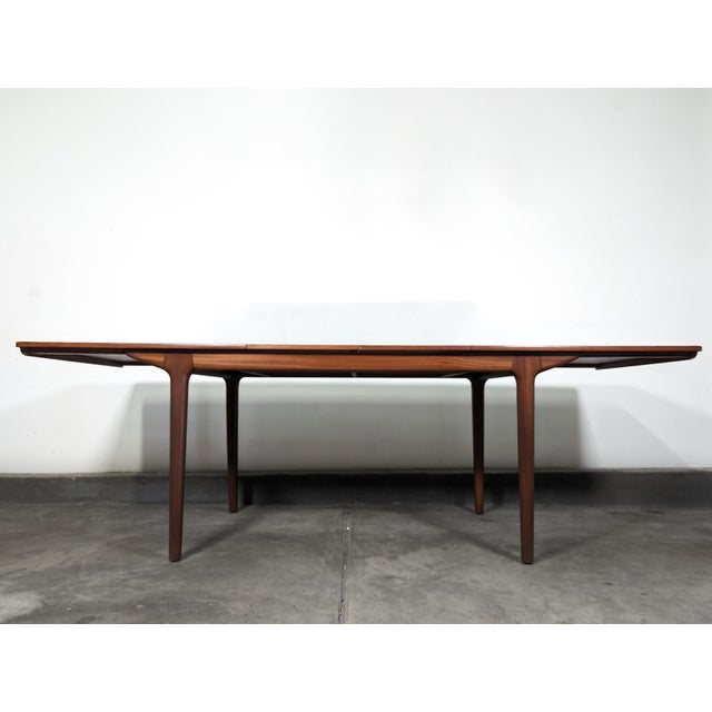 1960s Mid Century Modern Expandable Teak Dining Table by McIntosh ...