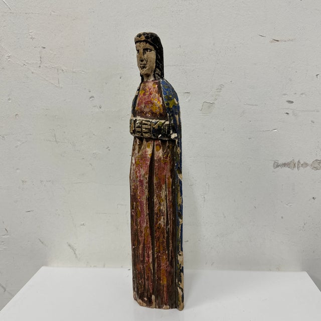 Antique Apostle Santo Statue From Guatamlia | Chairish