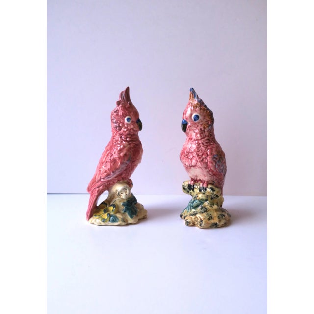 Parrot Birds, Pair | Chairish