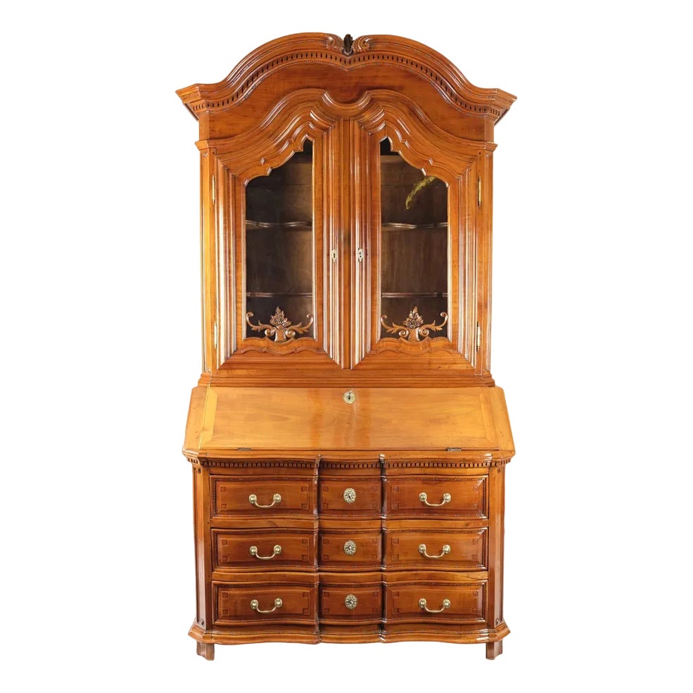 Antique Cherry Secretary, 1750s | Chairish