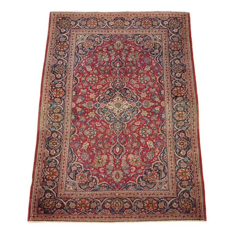 Keshan Dabir Rug in Wool | Chairish