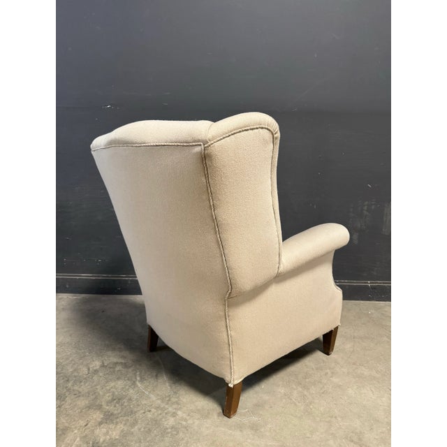 1960's English Wingback Chair | Chairish