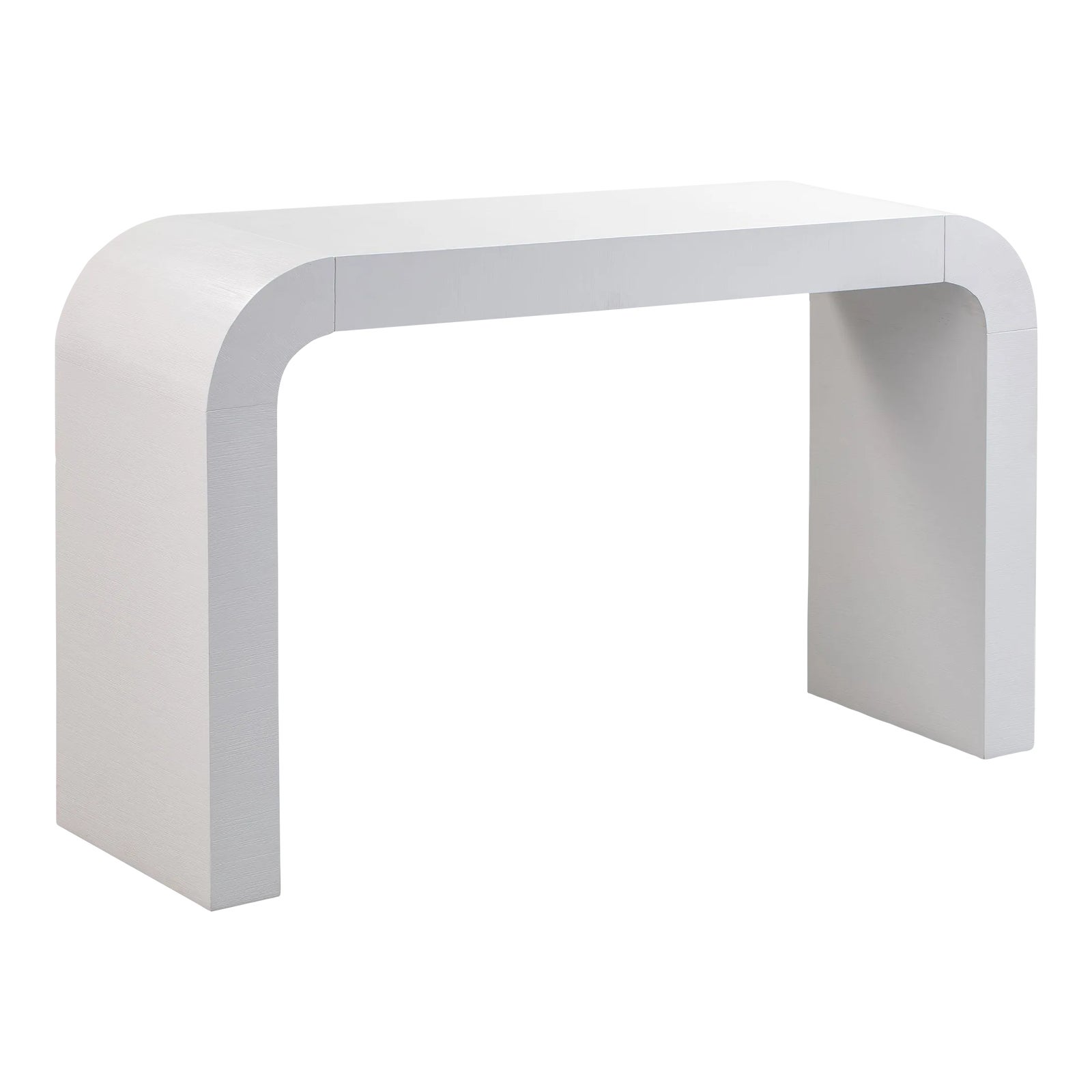 Hump White Console Table | Chairish