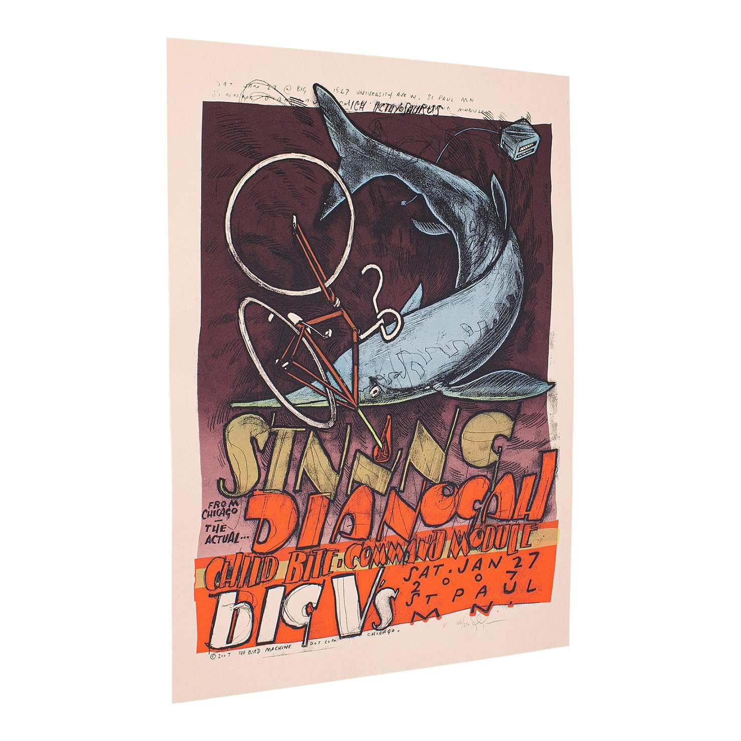 Decorative Art Screenprint, American, Concert Poster, Display, Artist ...