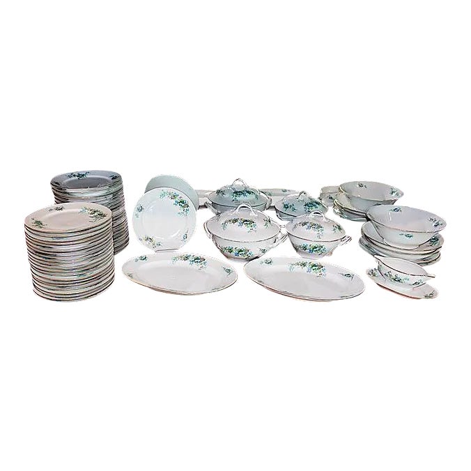 Antique French Dining Service - Serves 44 | Chairish