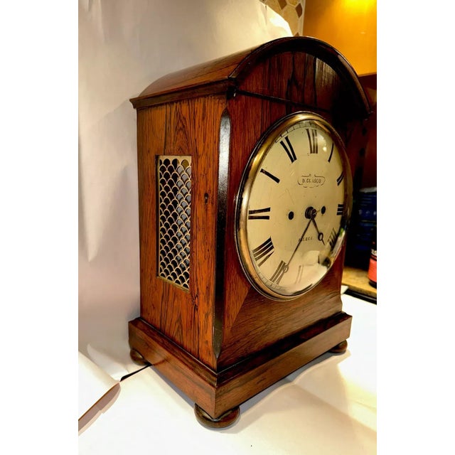 19th Century English/Irish Twin Fusee Bracket Mantel Clock- Regency ...