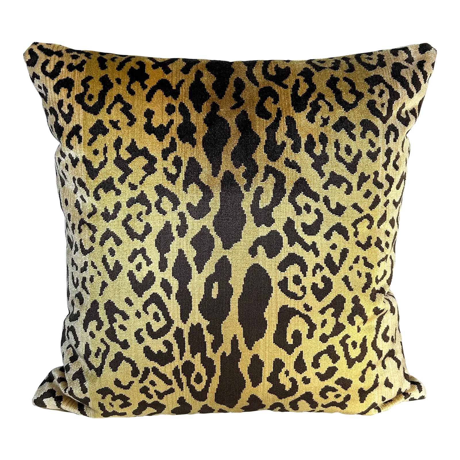 Scalamandre "Leopardo" Silk Velvet Pillow | Chairish
