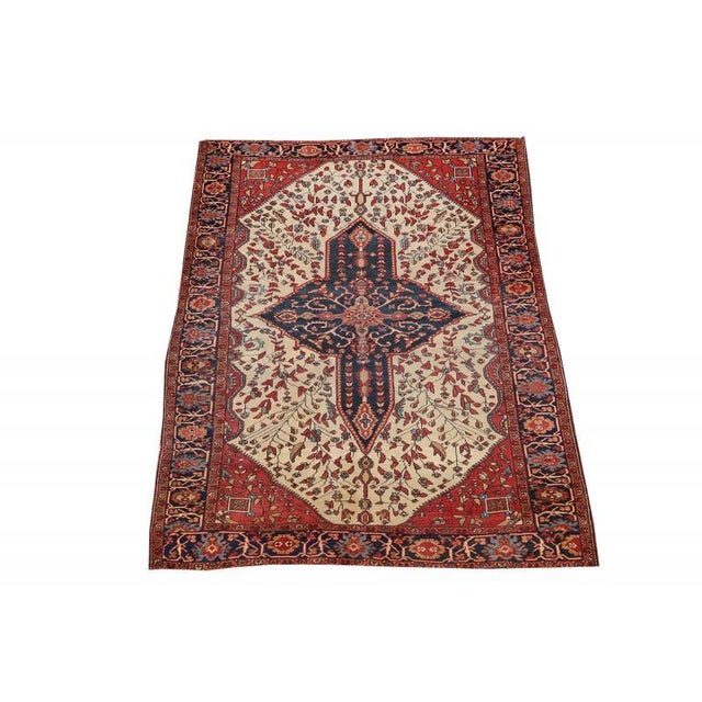 1930s Persian Ferahan Rug - 4'8" X 6'9" | Chairish