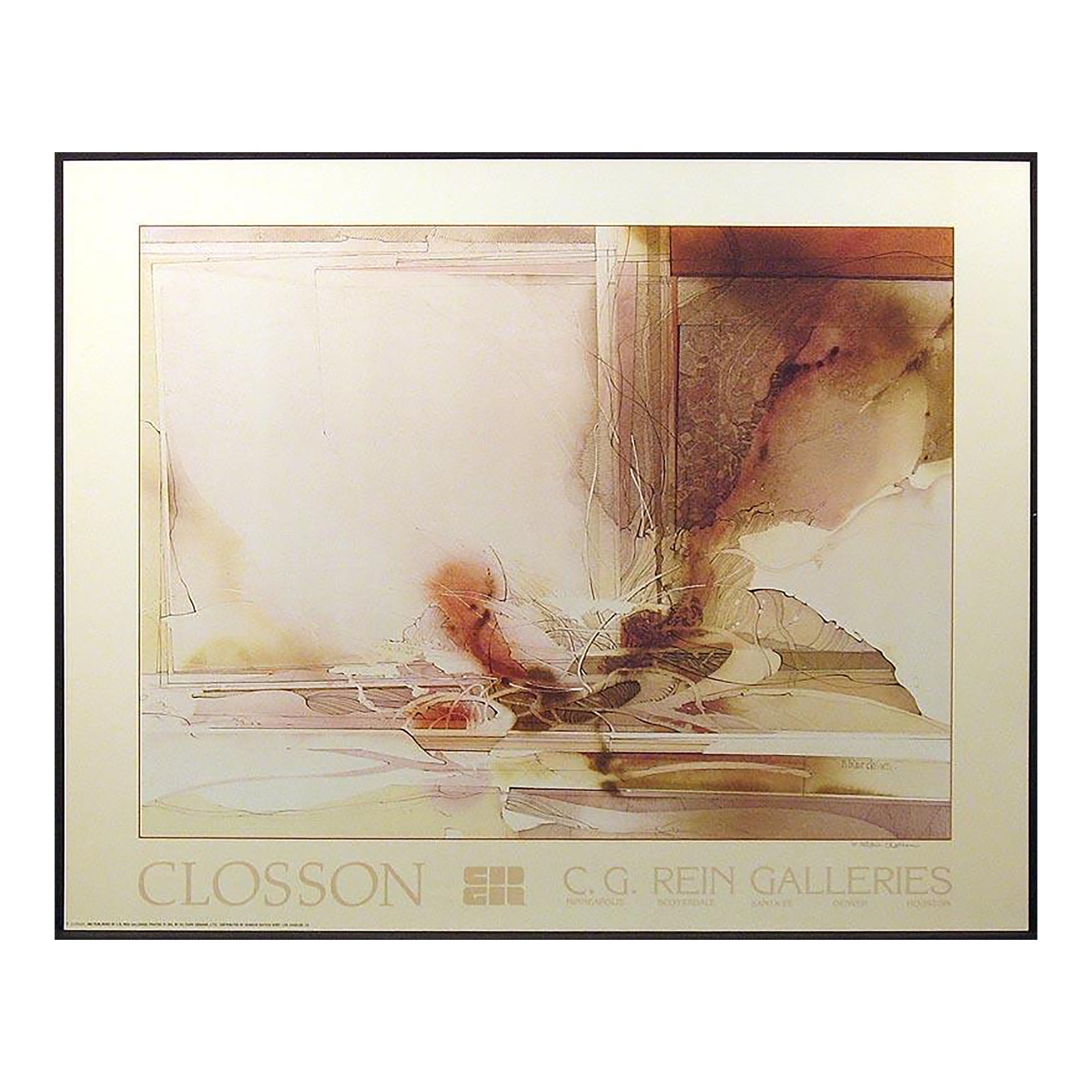 Nanci Blair Closson "Fragility Wavering" Signed Fine Art Gallery Poster ...