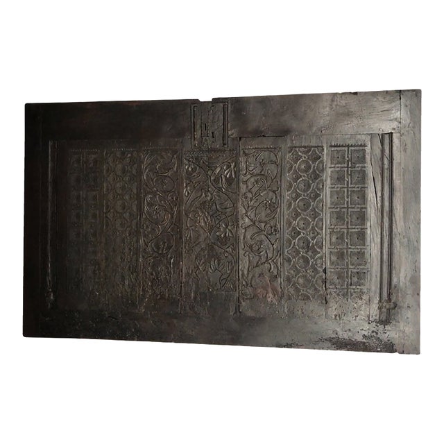 Late 17th Century French Grand Scale Trunk Facade | Chairish