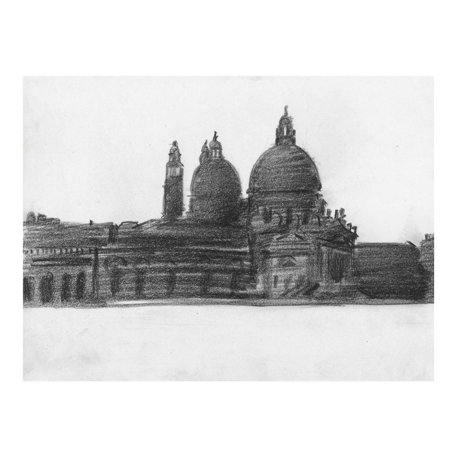 1957 Charles Mount View of Venice | Chairish
