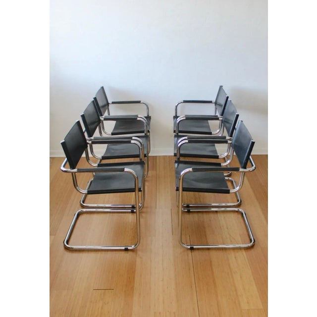 Mart Stam Marcel Breuer S34 Style Italian Made Bauhaus Cantilever ...