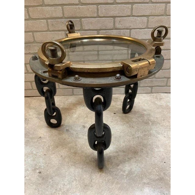 Vintage Custom Made Nautical Style Solid Brass Voyager Ship Porthole ...