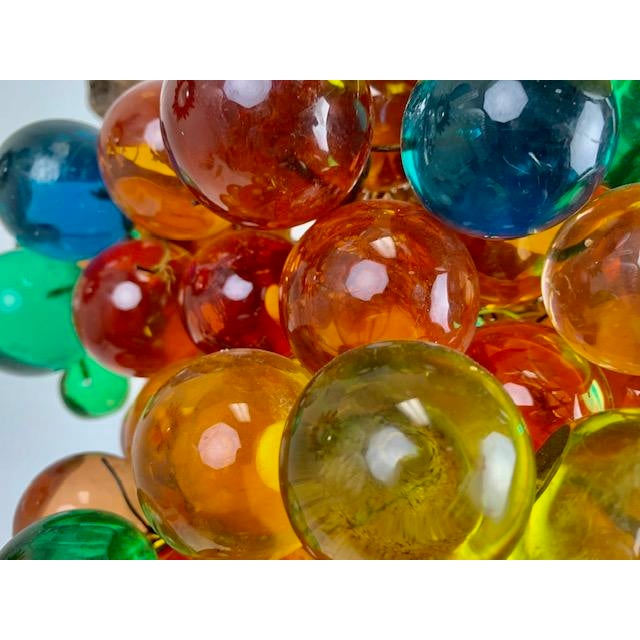 Mid Century Grape Pendant Light Fixture Circa 1950s | Chairish