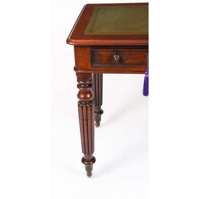 Antique Victorian Writing Table, 1800s | Chairish