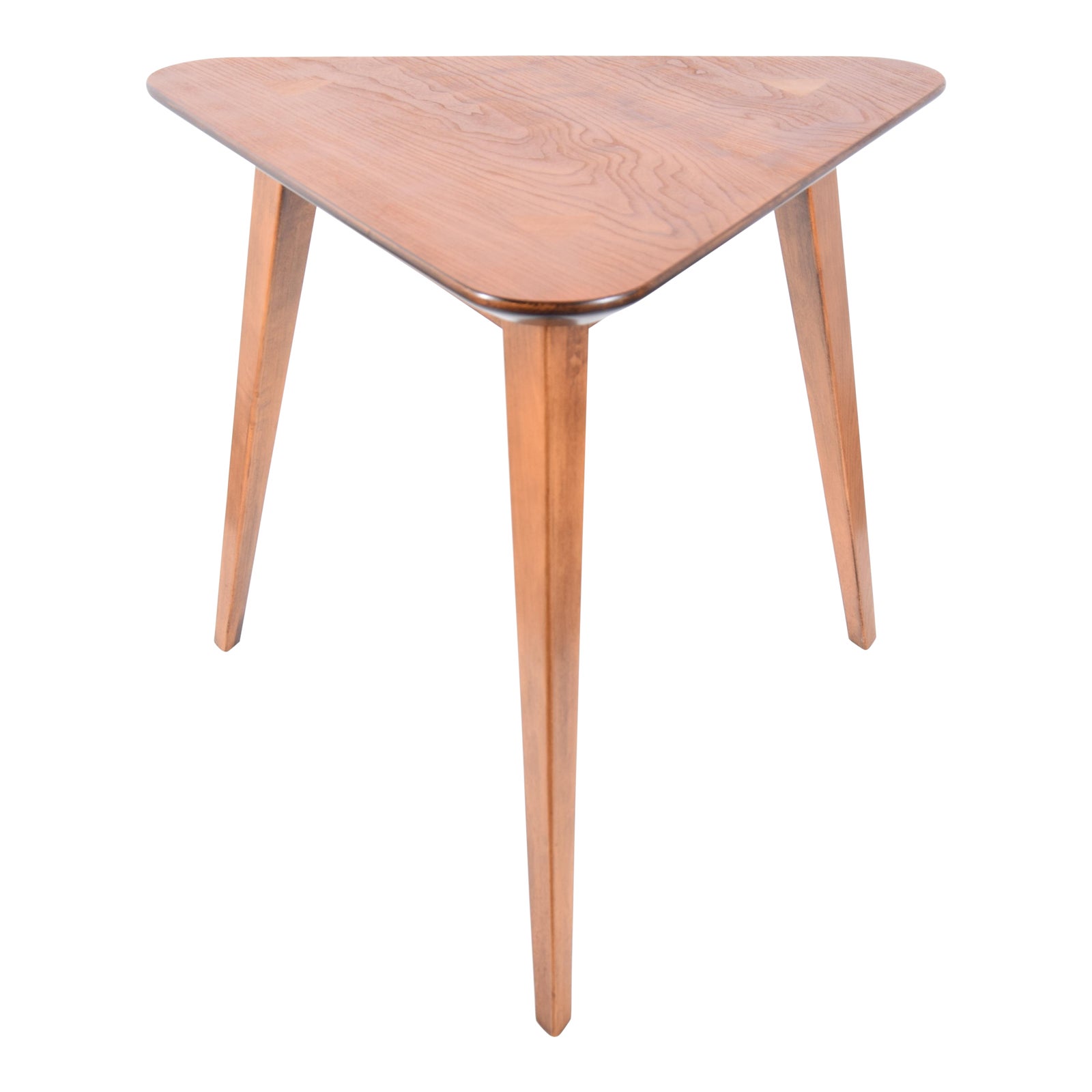 Triangular Top Lamp Table | Chairish