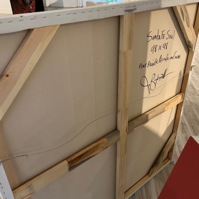 "Santa Fe Soul" Contemporary Original Abstract Portrait Painting by Jo ...