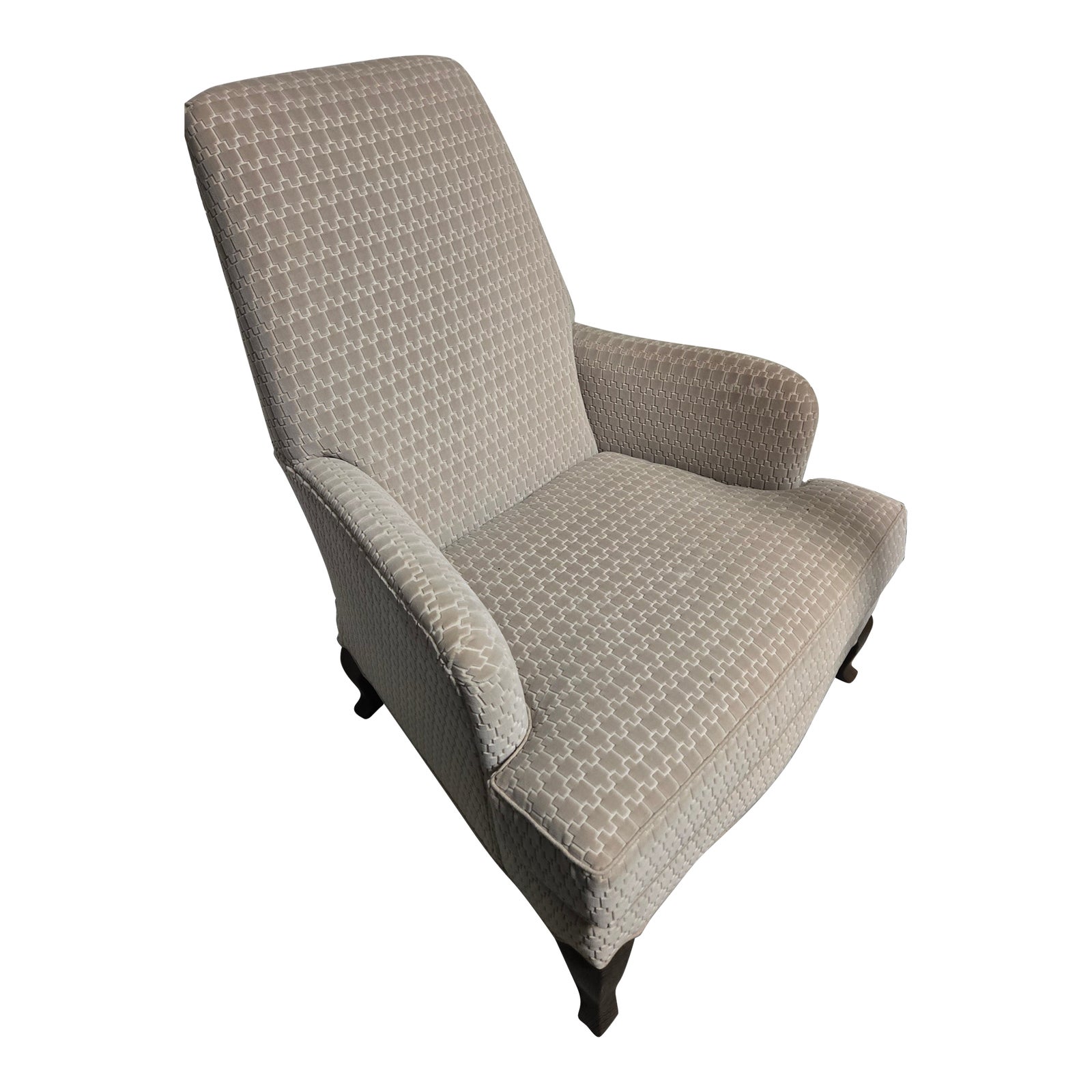 Mattaliano Beige Club Chair | Chairish