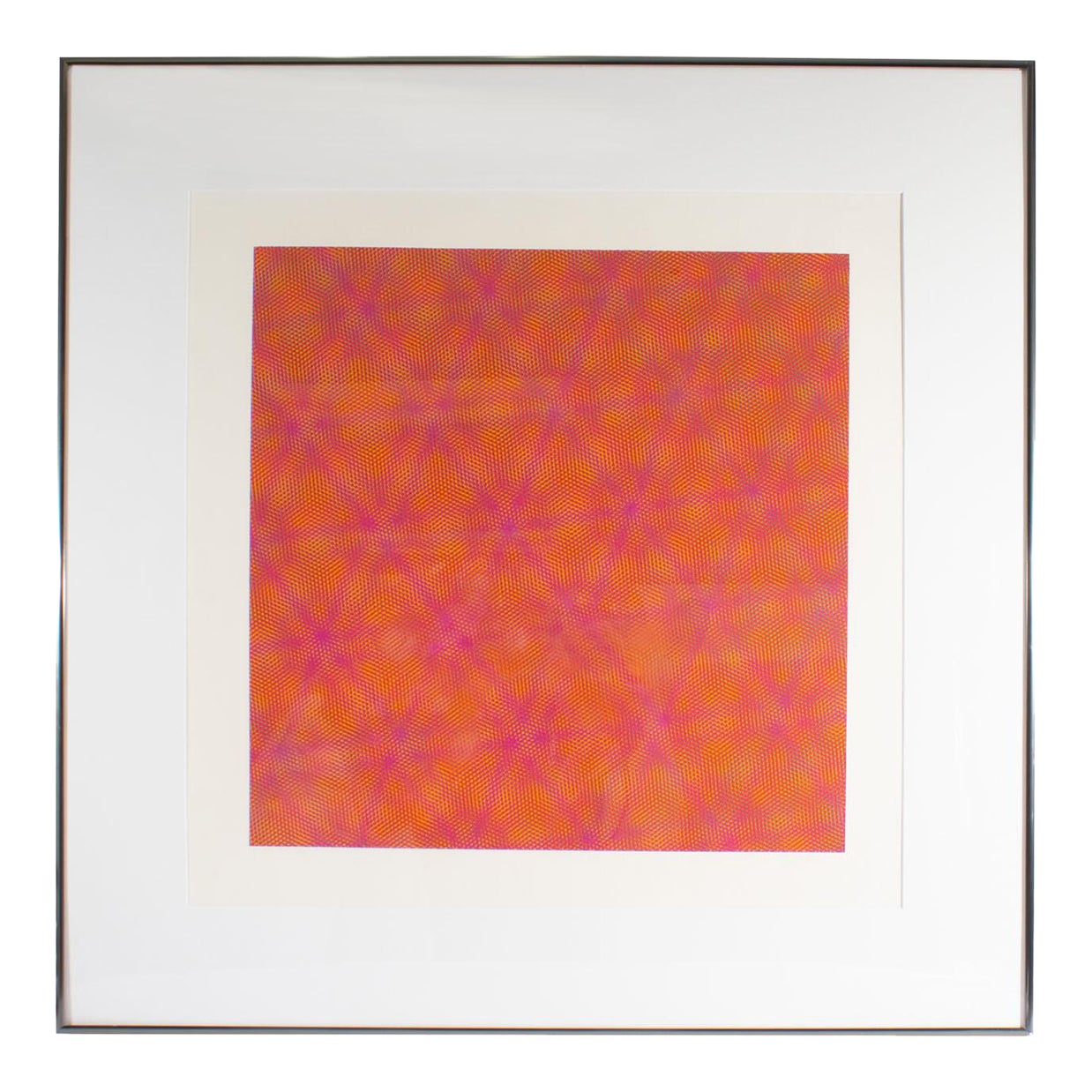 1969 “n-Grbr” Op Art Serigraph by Josef Alan Levi | Chairish