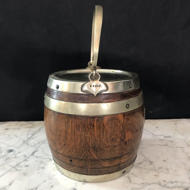 Early 20th Century British Biscuit Barrel | Chairish