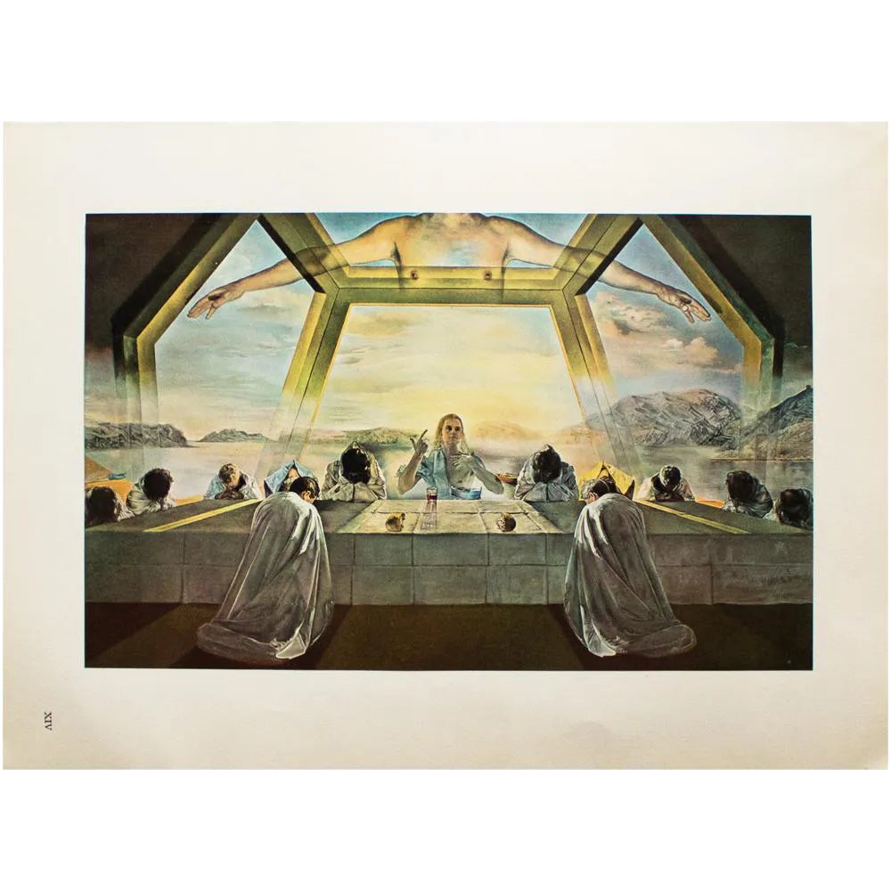 1957 After Salvador Dalí "The Last Supper", First Edition Period ...