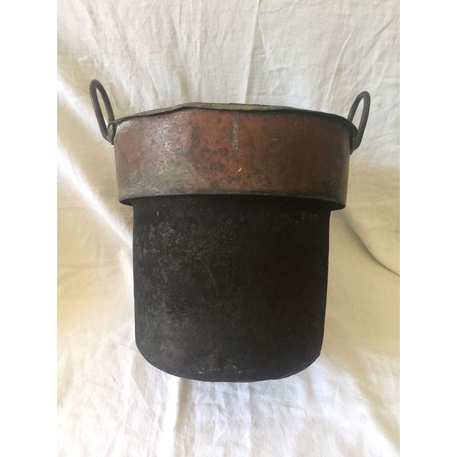 19th Century Italian Hand-Hammered Copper Cauldron Pot, Italy 1870 ...