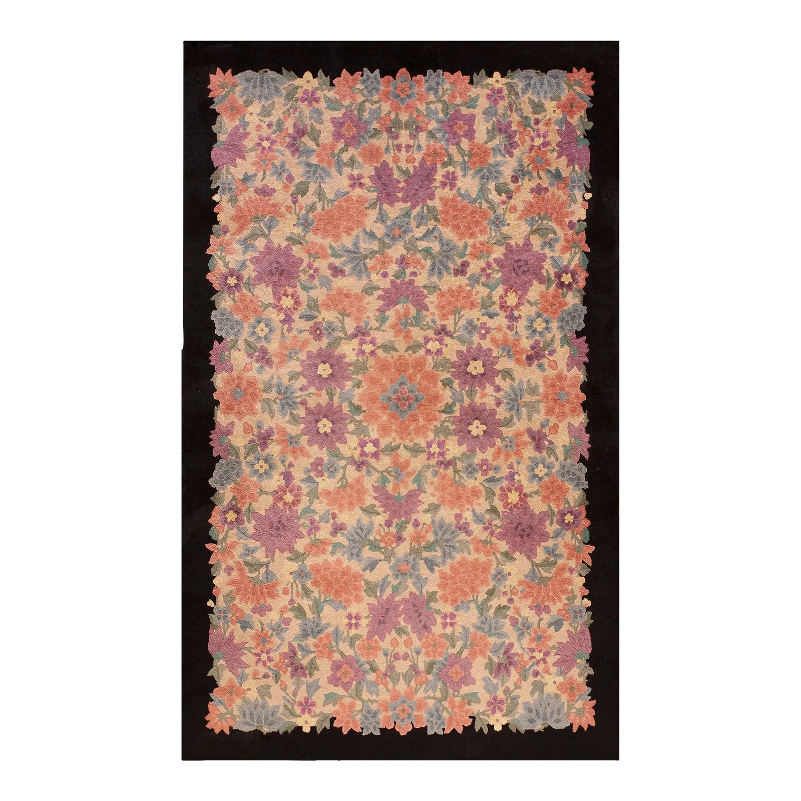 1920s Antique Chinese Art Deco Rug by Fette-Li ( 5'0" X 7' 10" - 152 Cm ...