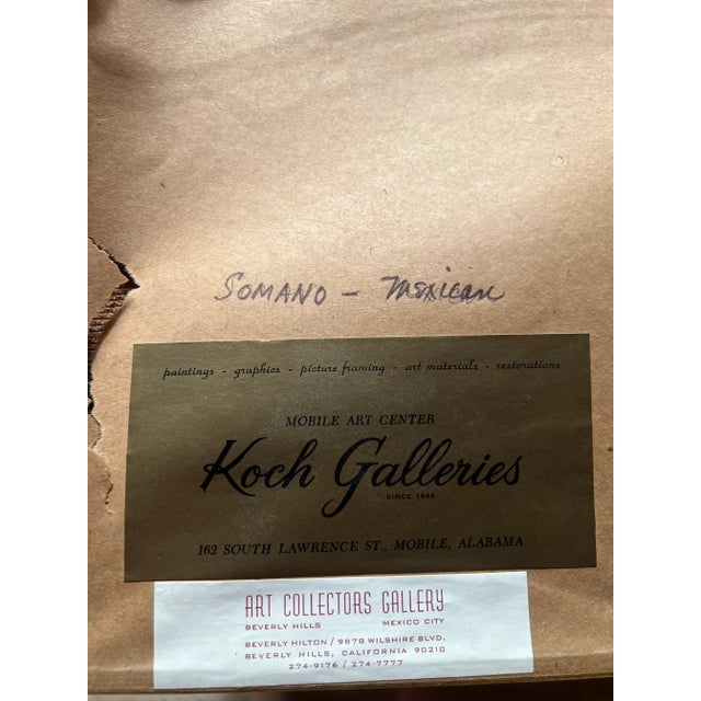 José Sámano Torres (Mexican, B. 1942) Modernist Abstract Still Life C ...