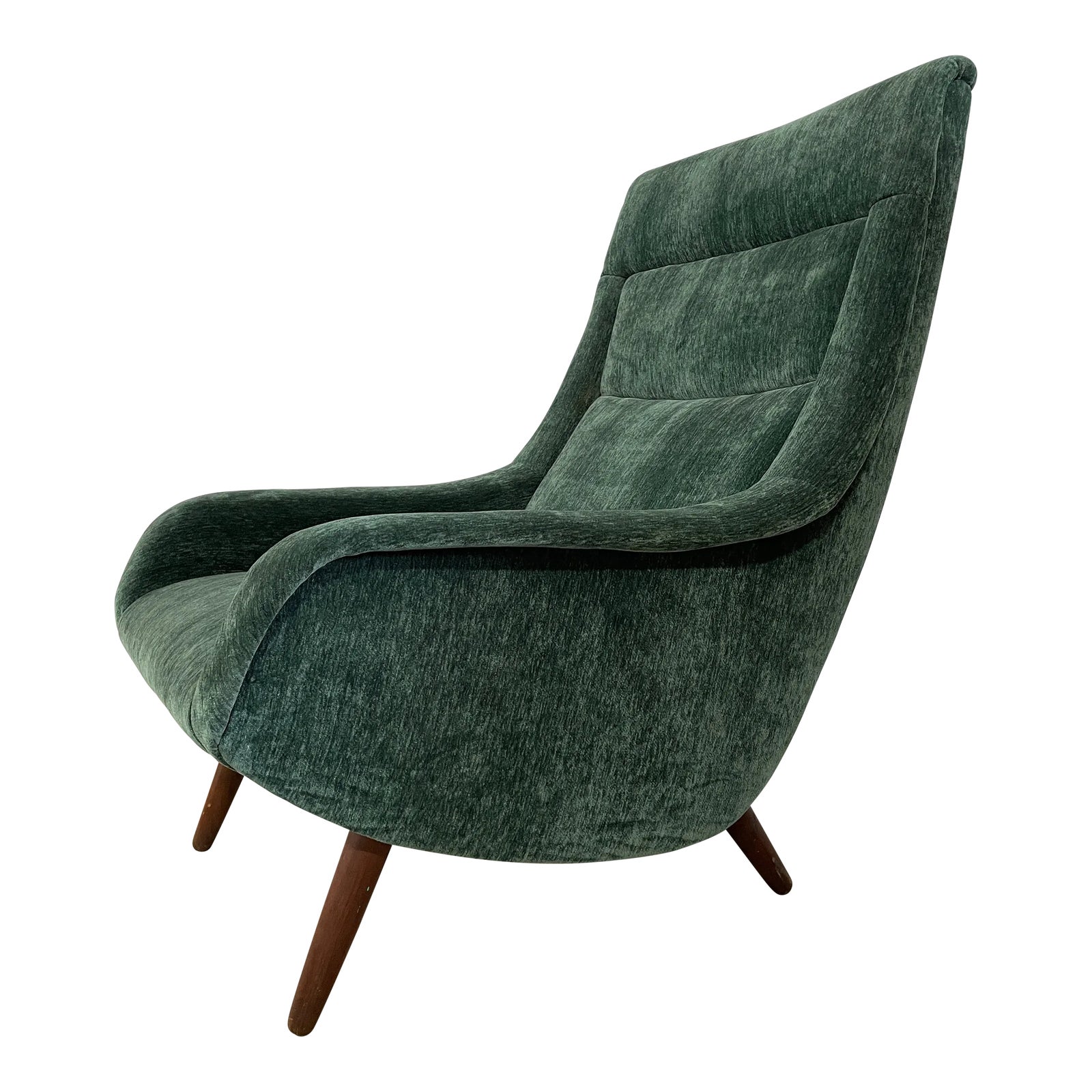 Bengt Ruda Model 90 Mid Century Lounge Highback Chair | Chairish