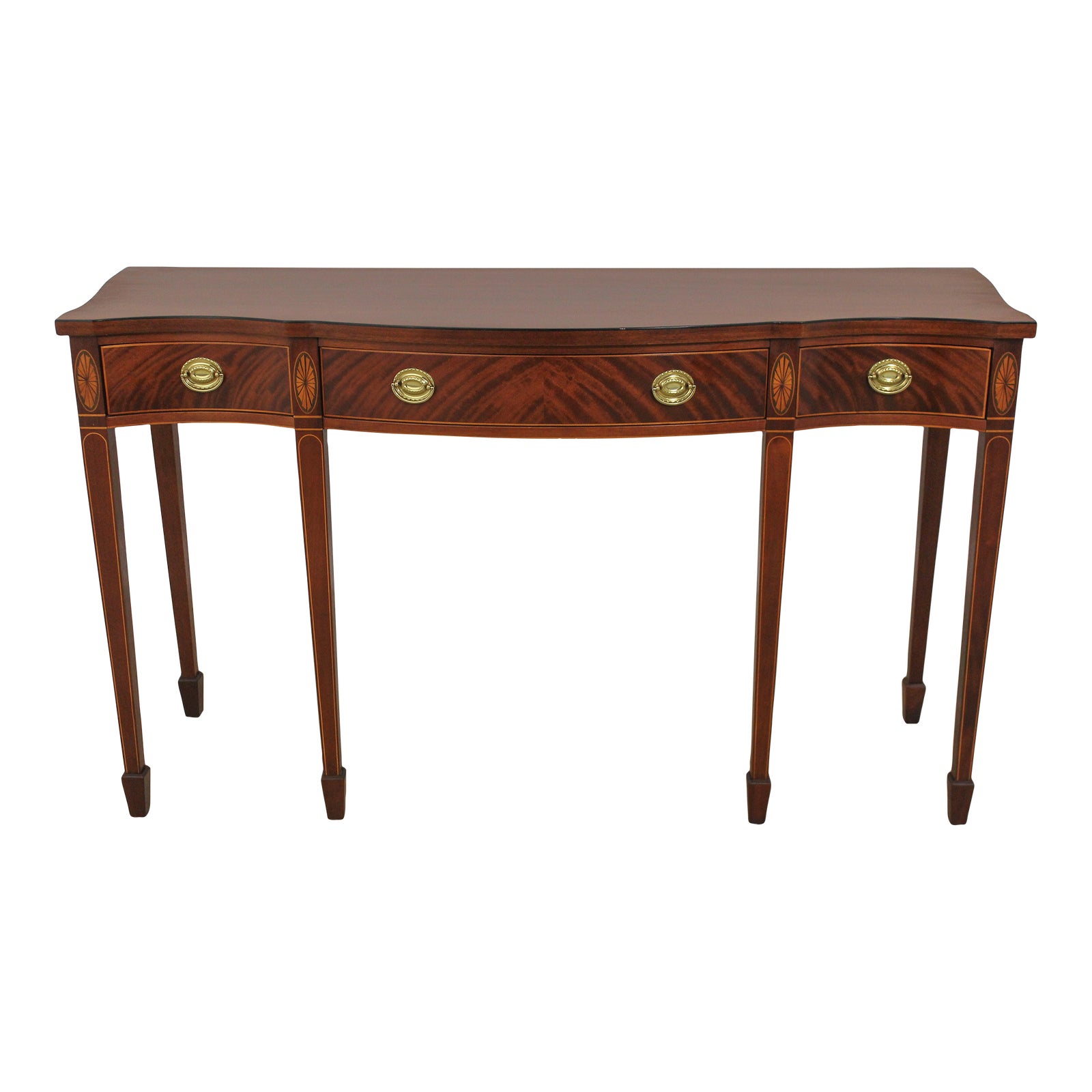 Baker Historic Charleston Mahogany Huntboard Sideboard | Chairish