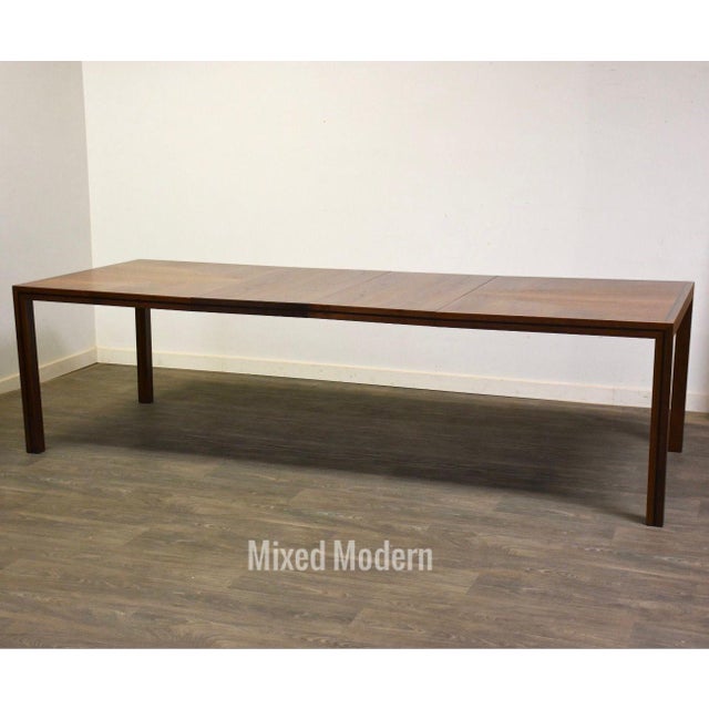 John Stuart Walnut Dining Table | Chairish