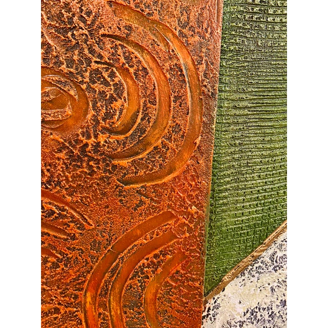 Pair Large Scale Works on Canvas by Joy Broe, Circa 1990s | Chairish