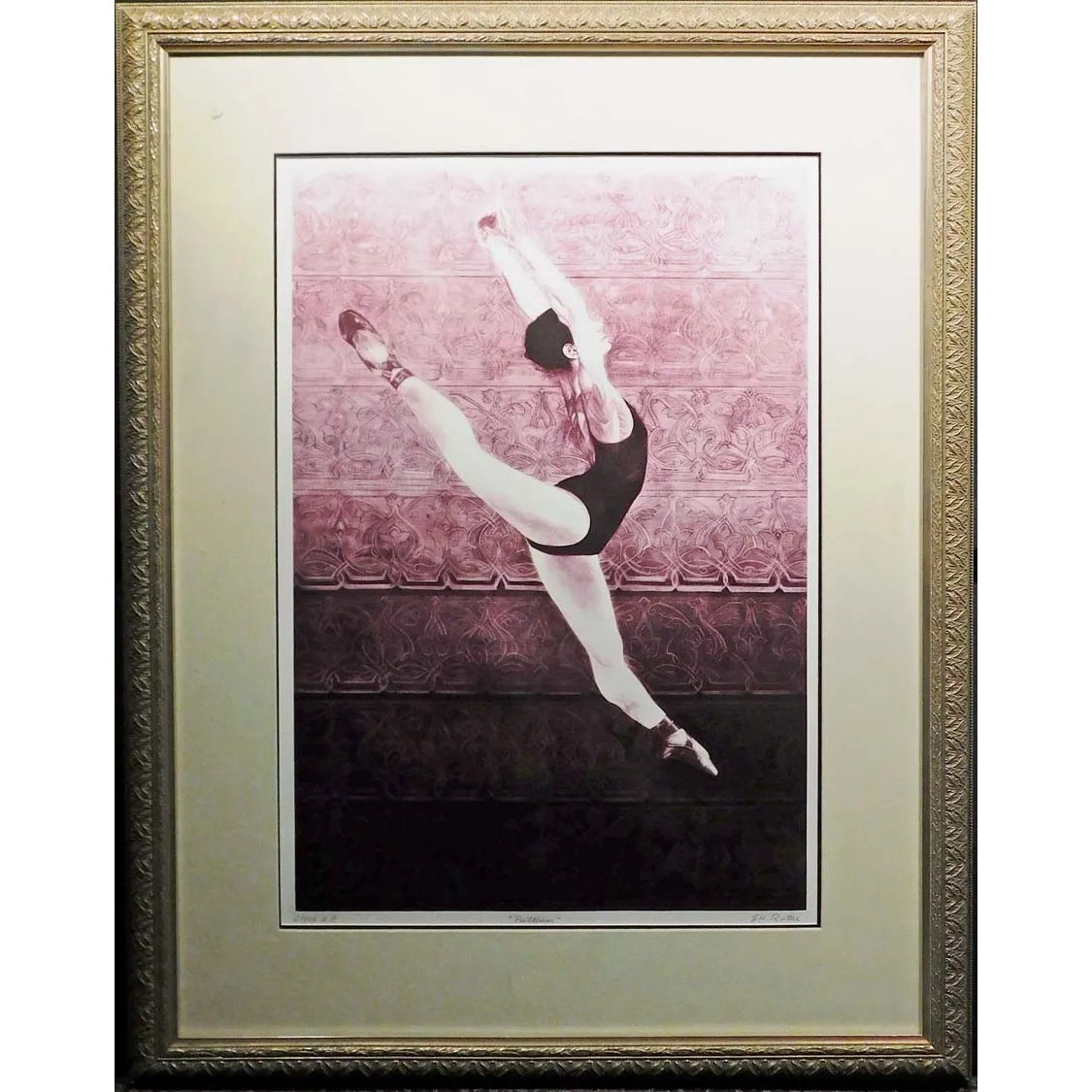 G H Rothe Pattern 1982 Hand Signed Art Limited Edition Ballet Dancer ...