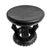 Oka Yoruba Black Stool | Chairish