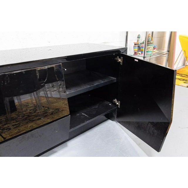 Sapphire by Rossetto Black Lacquered Wood Contemporary Italian ...