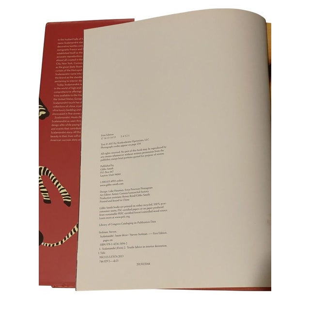 Scalamandré Haute Decor Decorative Coffee Table First Edition Book ...