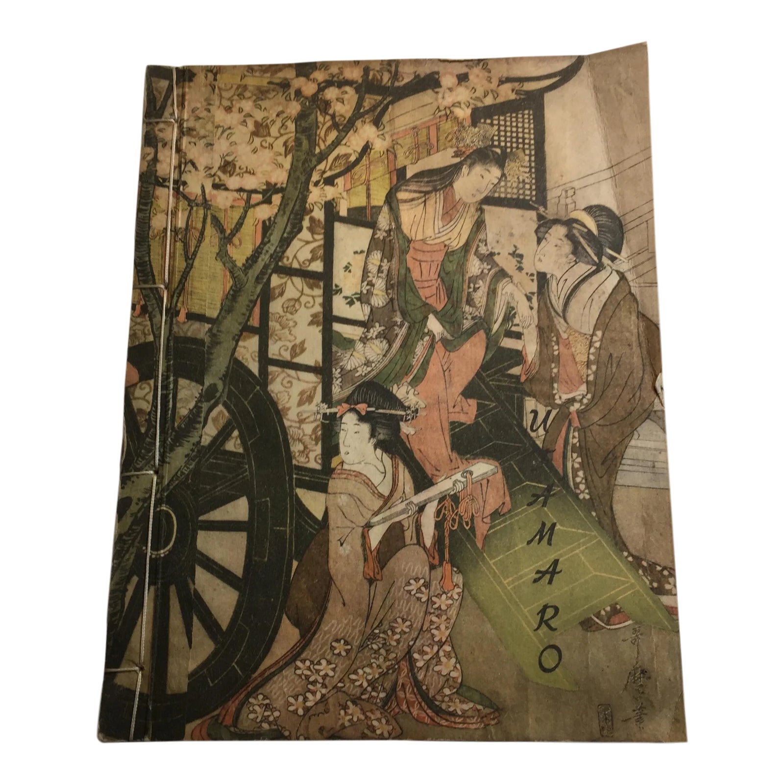 1959 Utamaro Portraits in the Japanese Woodcut Book | Chairish