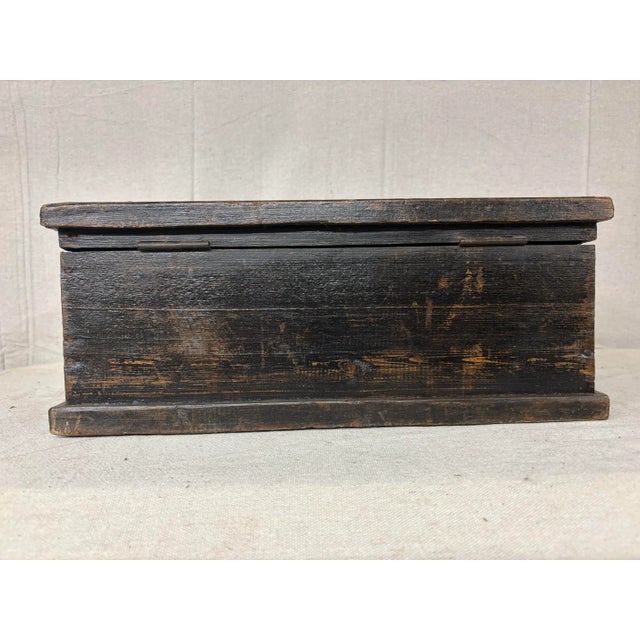 19th Century English Pine Box | Chairish