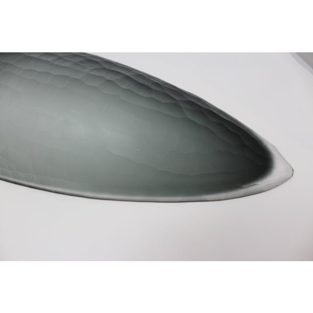 Contemporary Murano Glass Canoe Centerpiece | Chairish