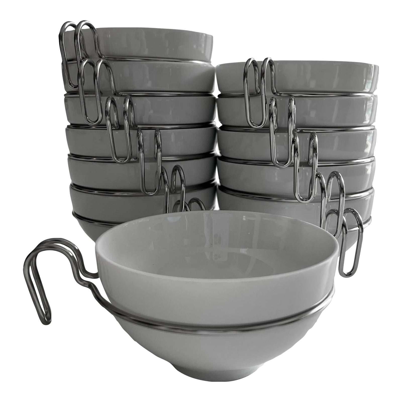 1990s Mikaela Dorfel Mono Germany Gemiini Porcelain Tea Coffee Cups ...