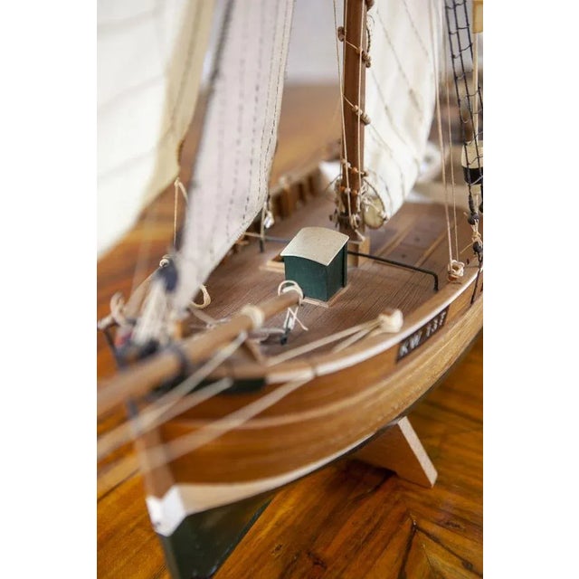 Detailed Model of Dutch Sailing Ship From the 1930s-1940s | Chairish