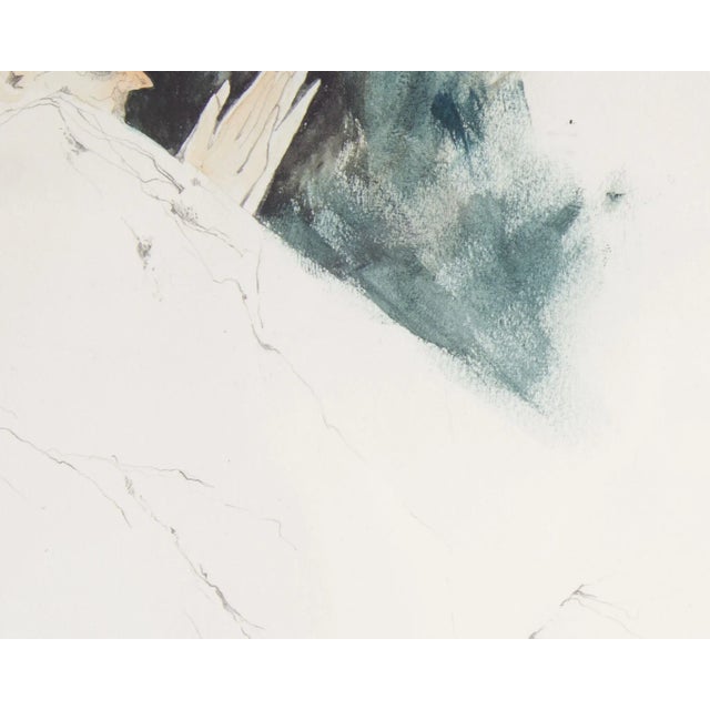 1975 Watercolor and Graphite Painting Signed by Gerald G. Boyce | Chairish
