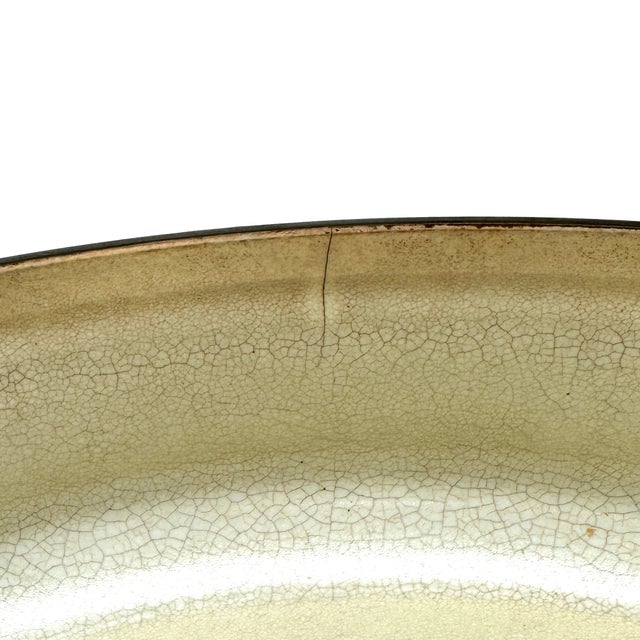 Huge Vintage Dark Brown Fluted Flamestone Casserole Dish by Dansk ...