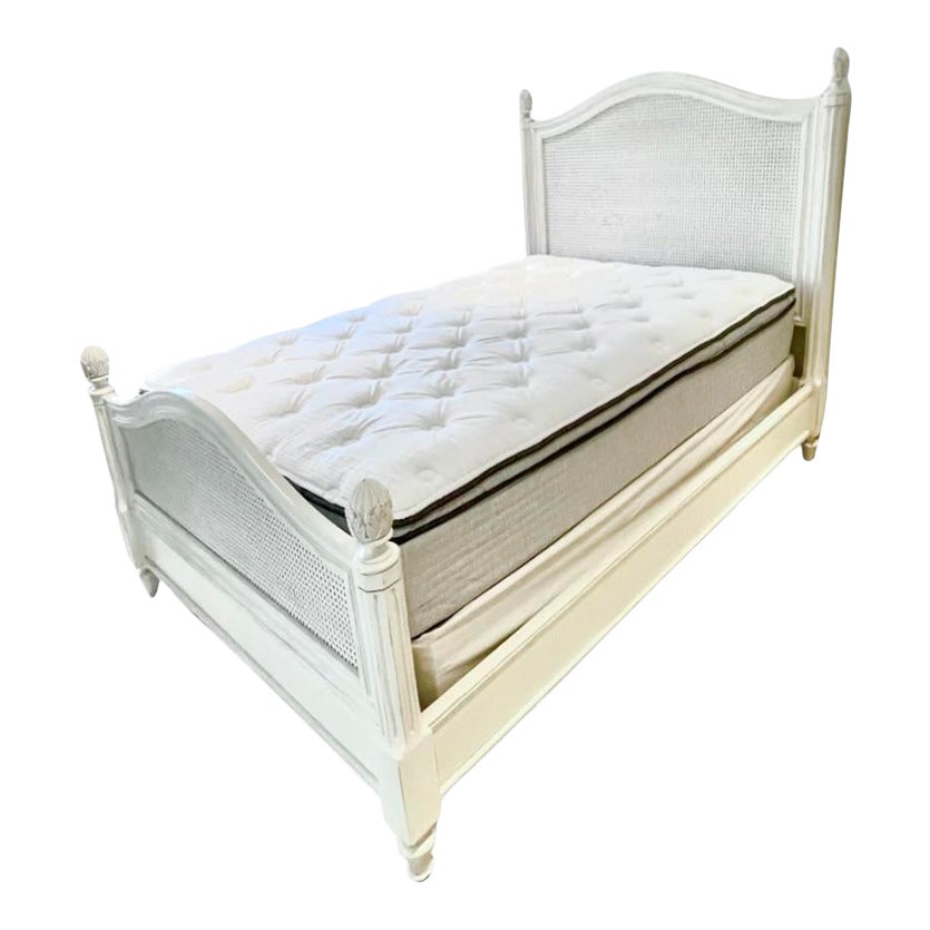 Redford House Cottage Isabella Cane Bed | Chairish