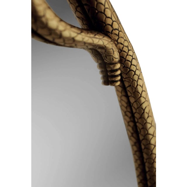 Snake Mirror | Chairish