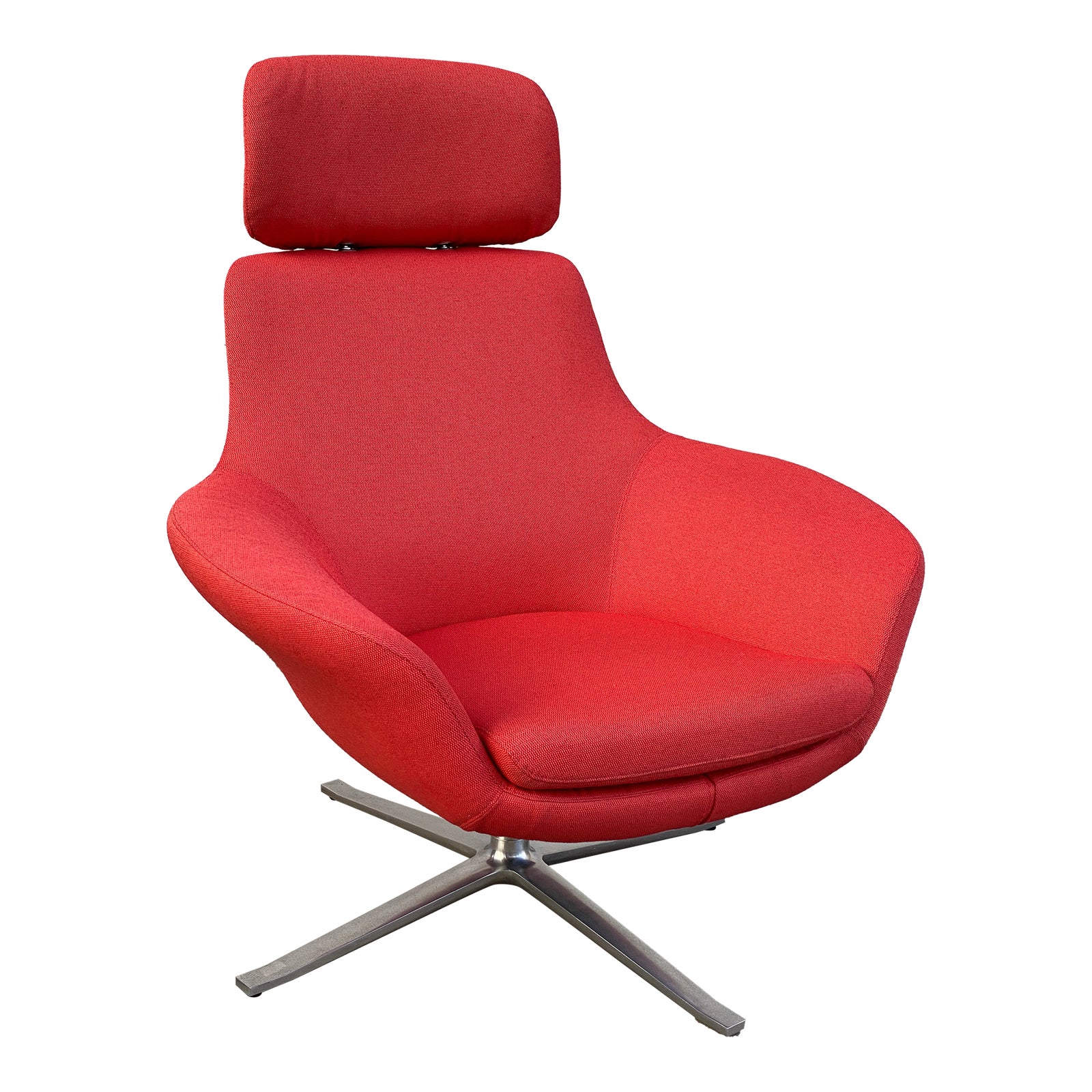 Steelcase Coalesse Bob Lounge Chair With Headrest | Chairish