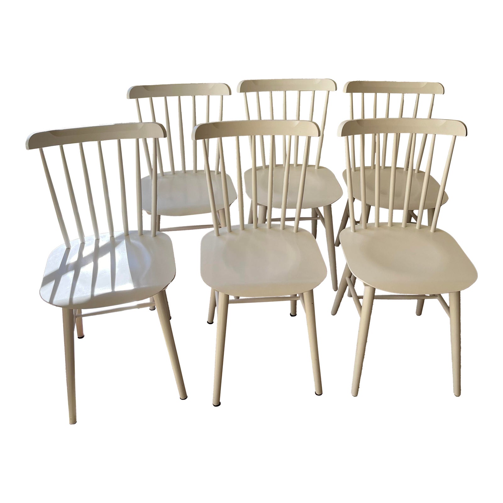 Design Within Reach Salt Chairs- Set of 6 | Chairish
