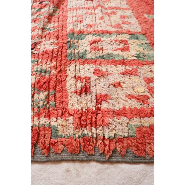 Mid-Century Modern Moroccan Authentic Rug | Chairish