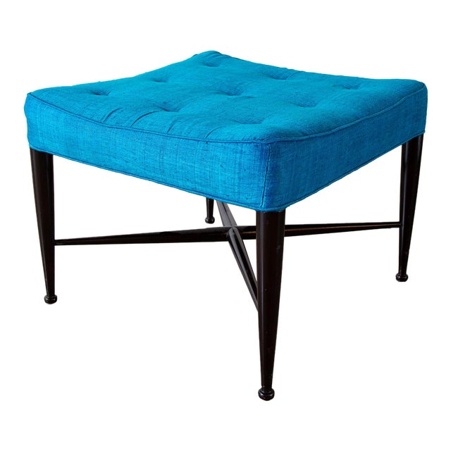 1950s Mid Century Modern Edward Wormley for Dunbar Thebes Stool Ottoman ...