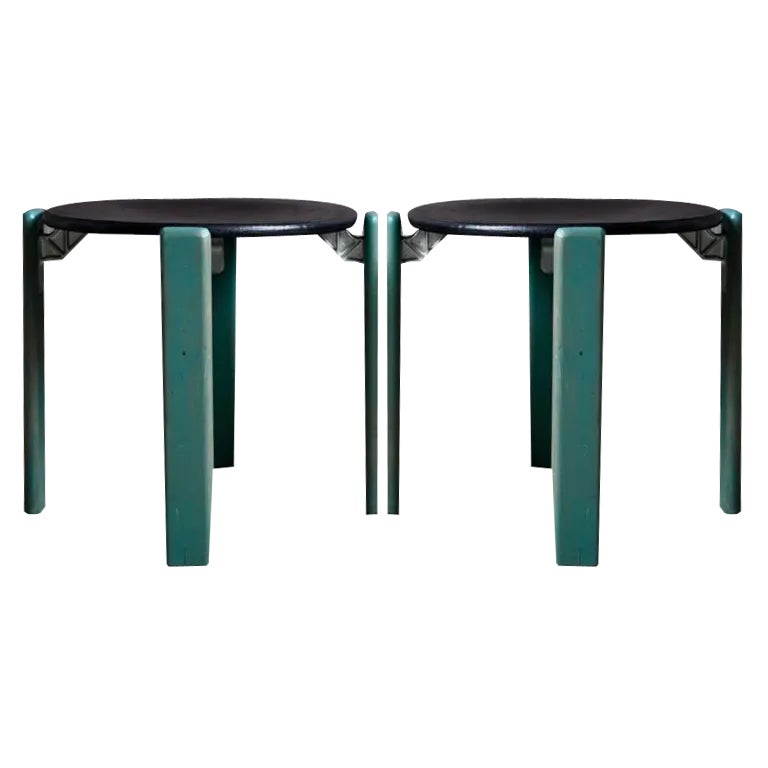 Stools by Bruno Rey for Dietiker, Set of 2 | Chairish